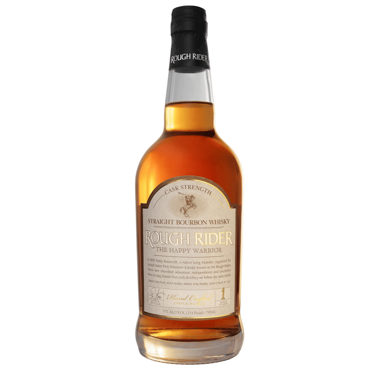 Rough Rider The Happy Warrior Cask Strength Bourbon – New York Craft ...