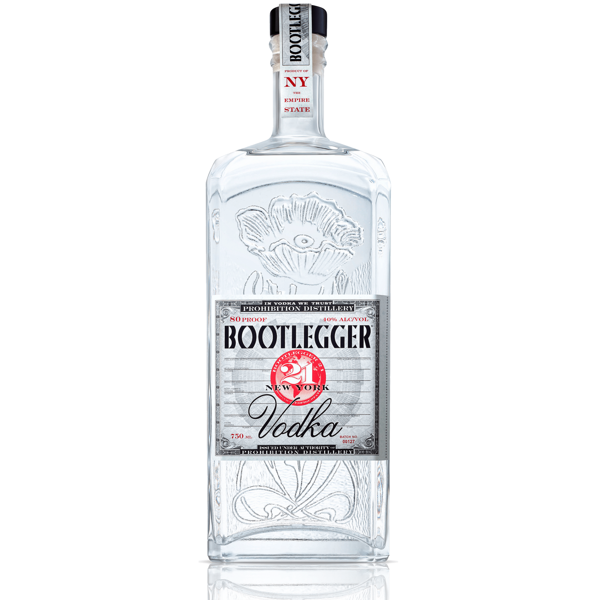 Prohibition Distillery Bootlegger 21 Vodka – New York Craft Spirits