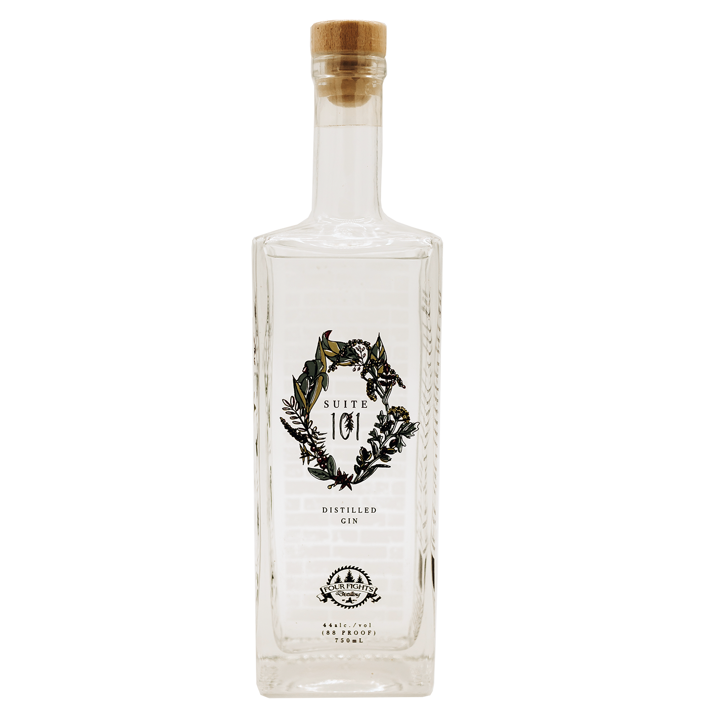 Four Fights Suite 101 Gin – New York Craft Spirits