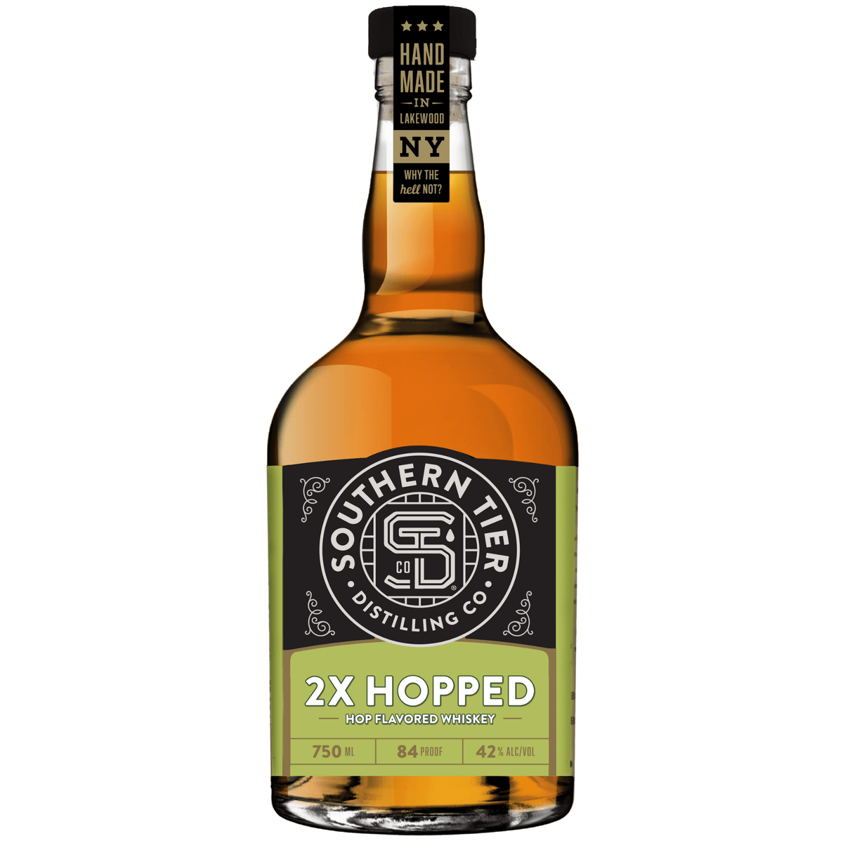 Southern Tier Distilling 2X Hopped Hop Flavored Whiskey – New York ...
