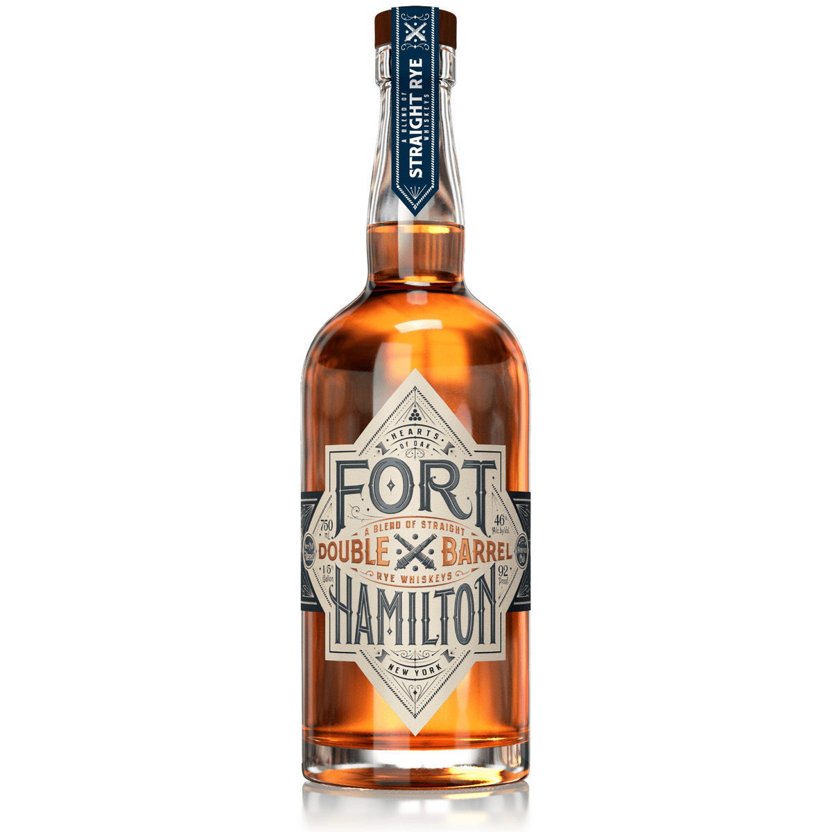 Fort Hamilton Double Barrel Rye Whiskey – New York Craft Spirits